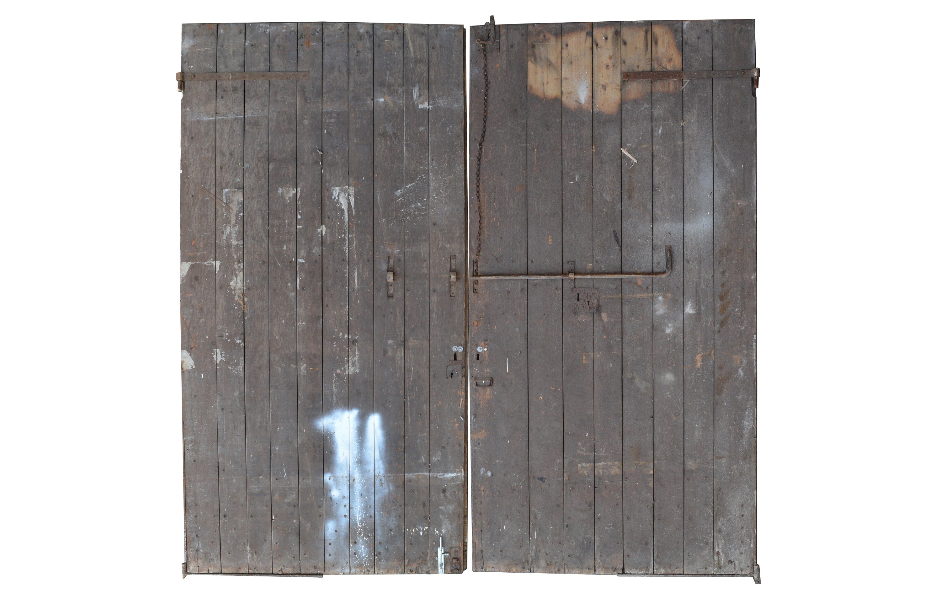 ILARIA || Orange Antique Wooden Gate From Rustic Northern Italian Villa ...