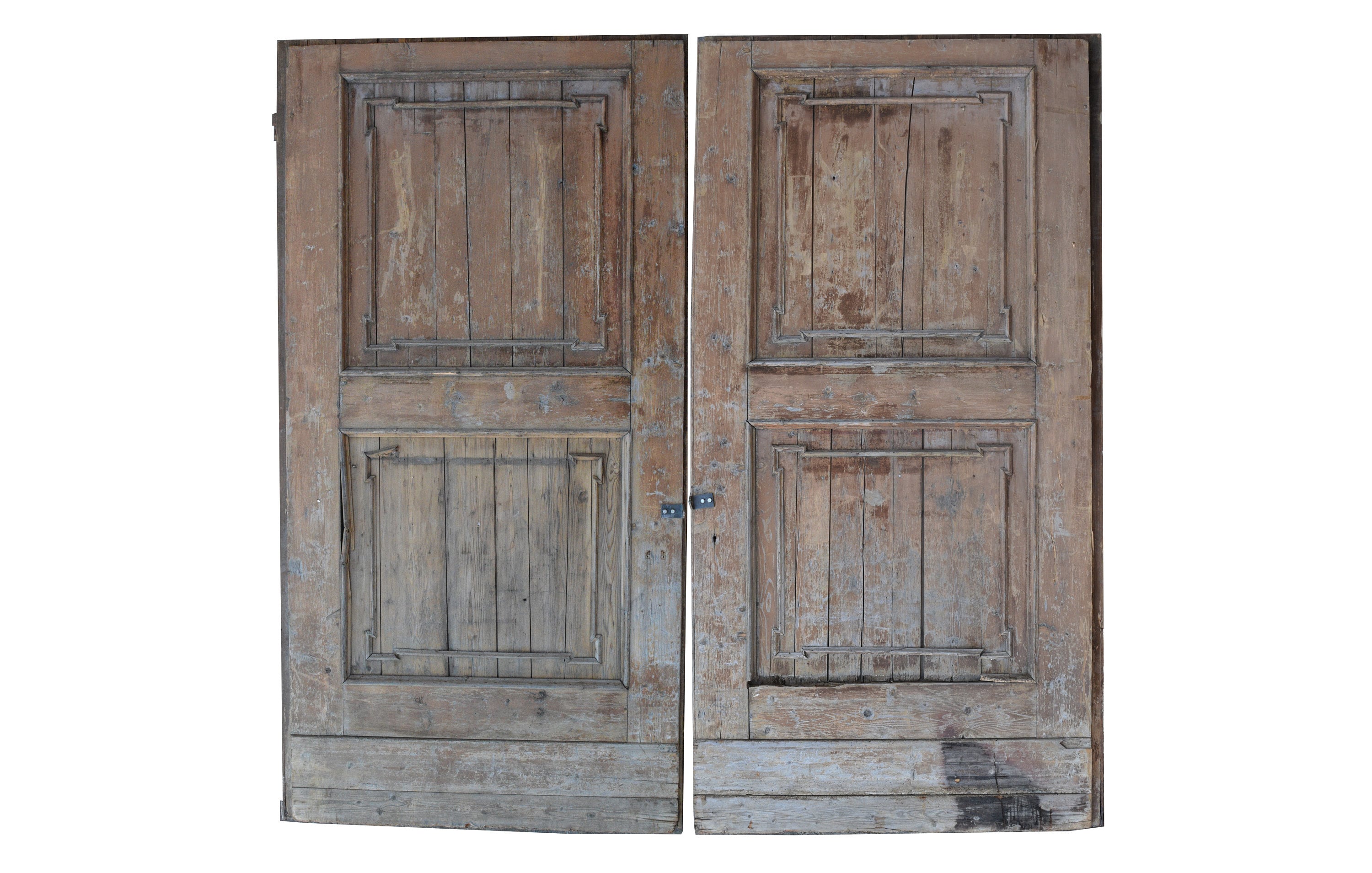 ILARIA || Orange Antique Wooden Gate From Rustic Northern Italian Villa ...