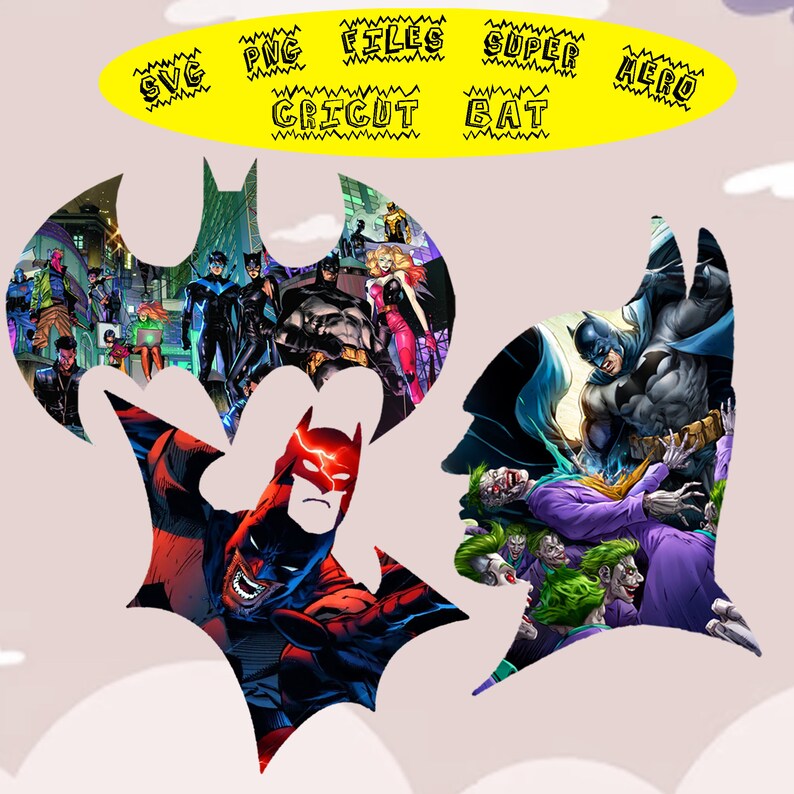 Bat SVG Bundle,files for Cricut, Bat Svg, Superhero Birthday Shirt ...