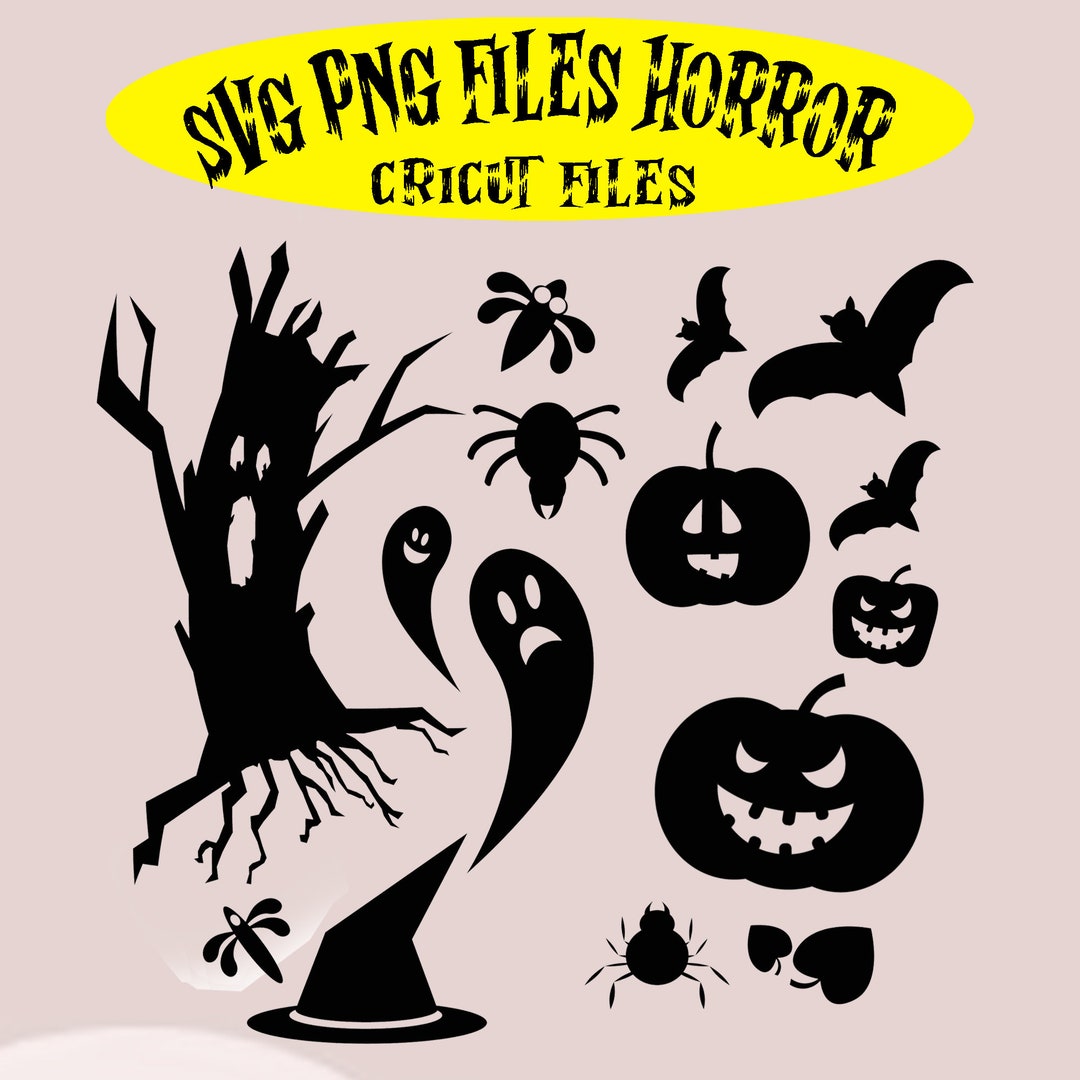 Halloween SVG Bundle Halloween Horror SVG Horror Vectors Svg Horror ...