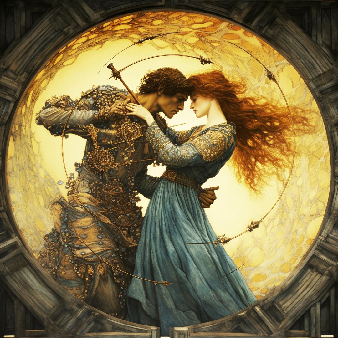 Mars and Venus (mythology the God of War, Goddess of Love, Marriage ...