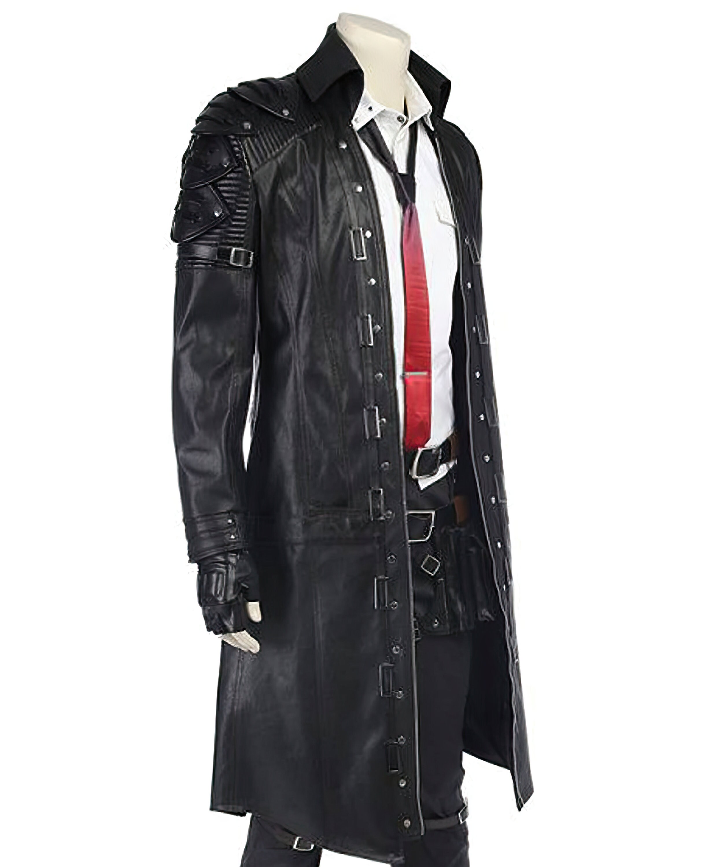 Player Unknown Battlegrounds PUBG Trench Leather Coat Genuine Leather ...