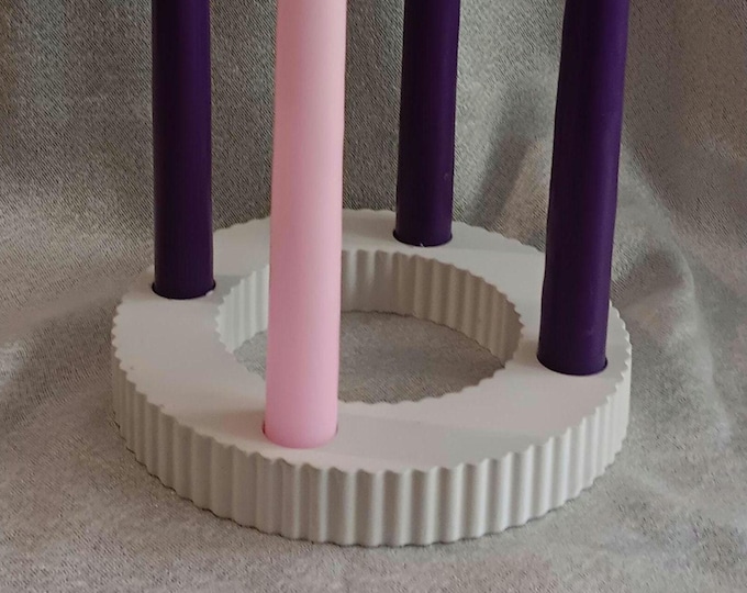 Hand Crafted Jerusalem Cross Advent Wreath - Etsy