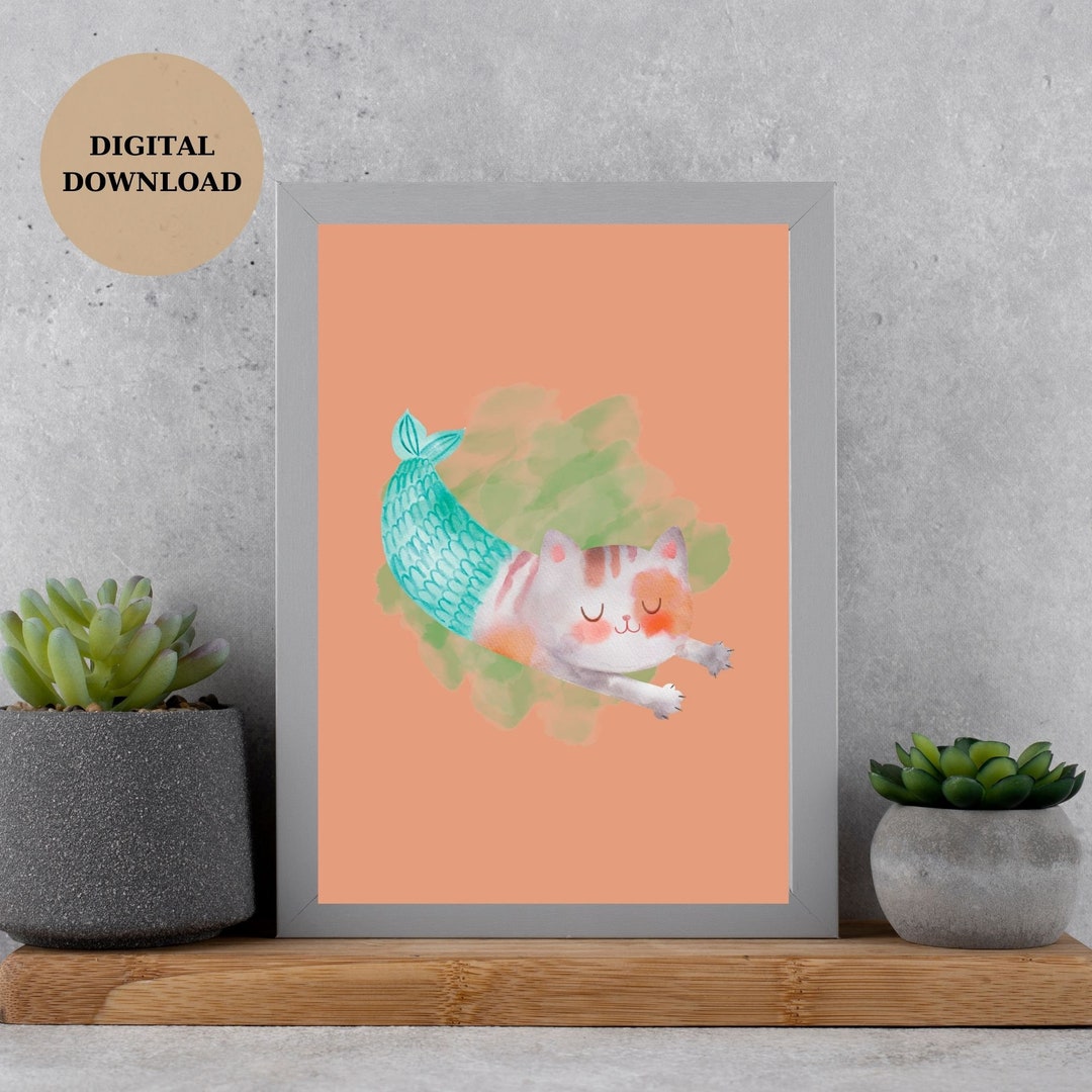 Catfish Minimalist Digital Download, Catfish Digital Print, Catfish ...