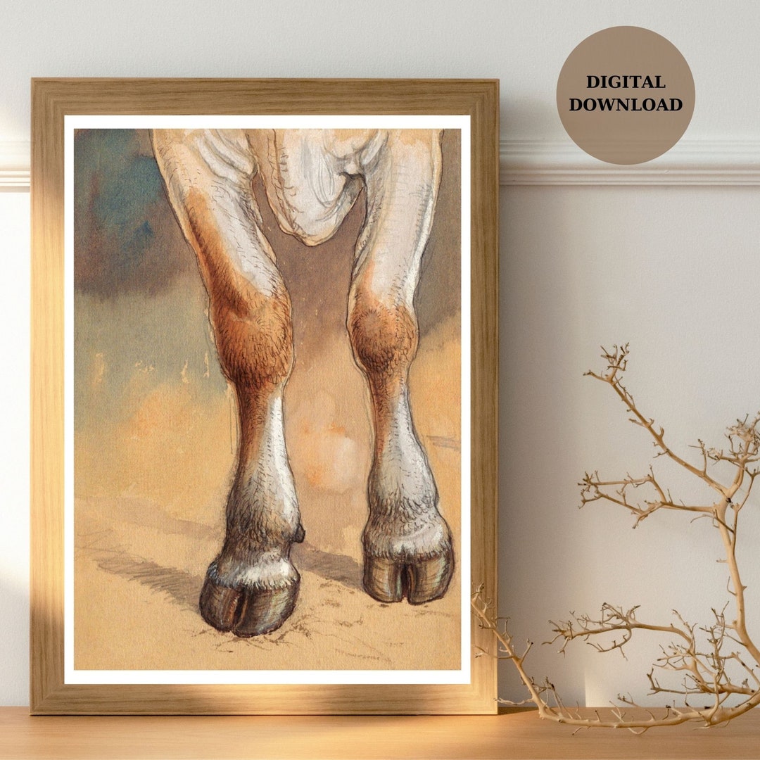 Hoof Digital Download, Hoof Digital Decor, Hoof Wall Art, Hoof Digital ...
