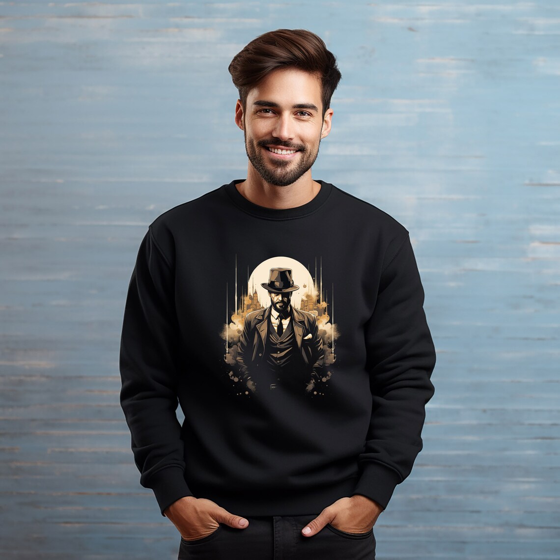 Gangster T-shirt Design PNG Digital Download for Sublimation ...