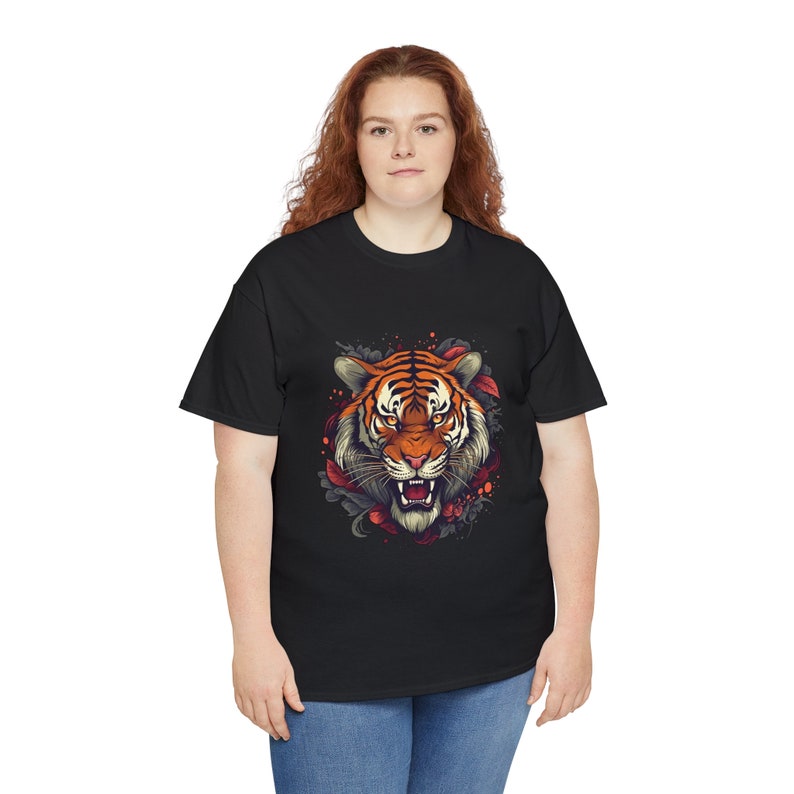 Tiger T-shirt Design PNG and JPEG Digital Download for - Etsy