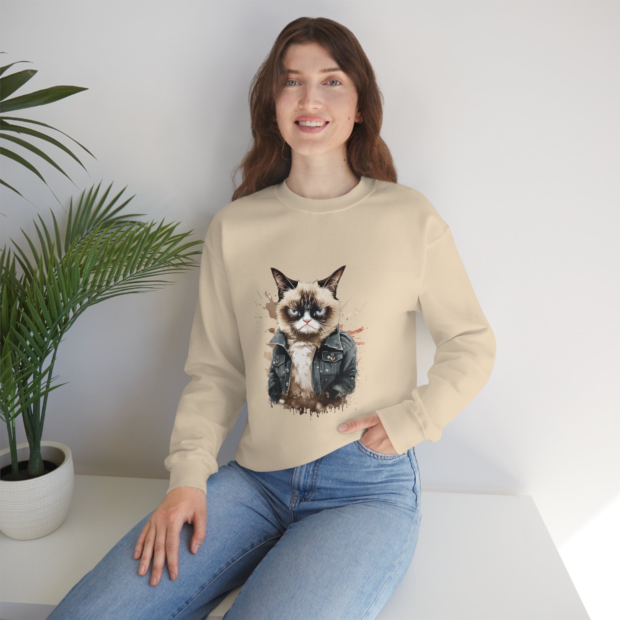 Grumpy Cat T-shirt Design PNG and JPEG Digital Download for Sublimation ...