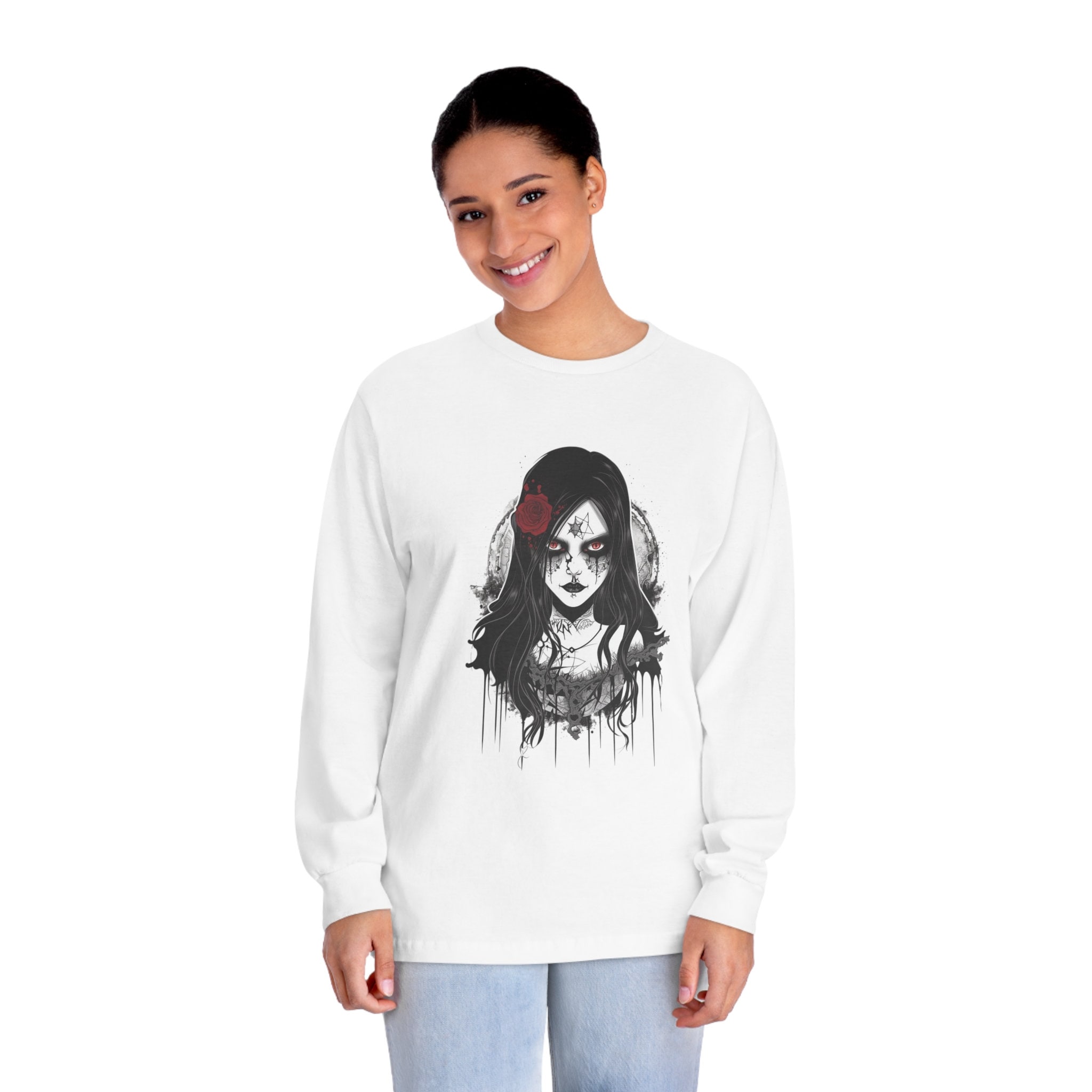 Goth Girl Design PNG and JPEG Digital Download for Sublimation ...