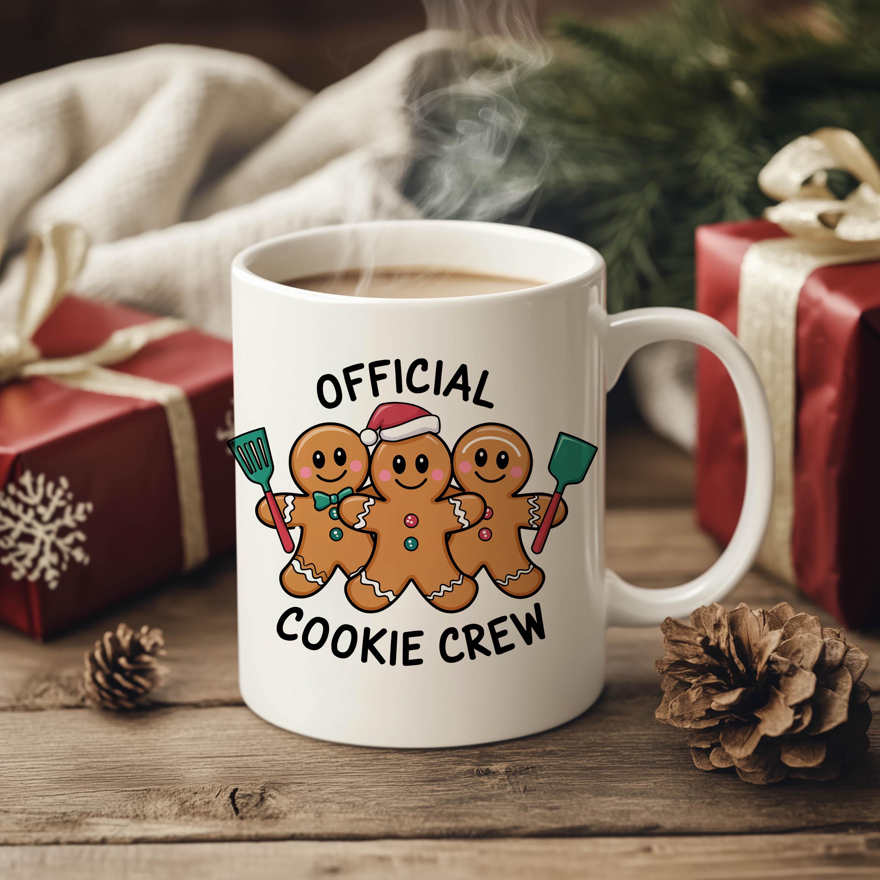 Official Cookie Crew PNG, Gingerbread PNG, Christmas Clipart, Christmas ...
