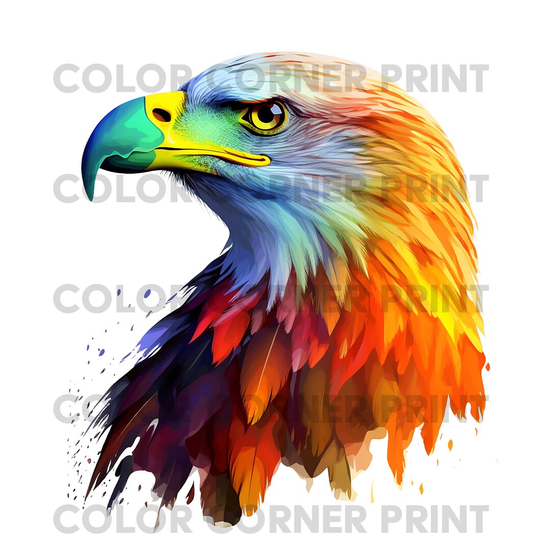 Adler PNG und JPEG Digital Download für Sublimation - Transparenter ...
