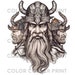 Viking Design PNG and JPEG Digital Download for Sublimation ...