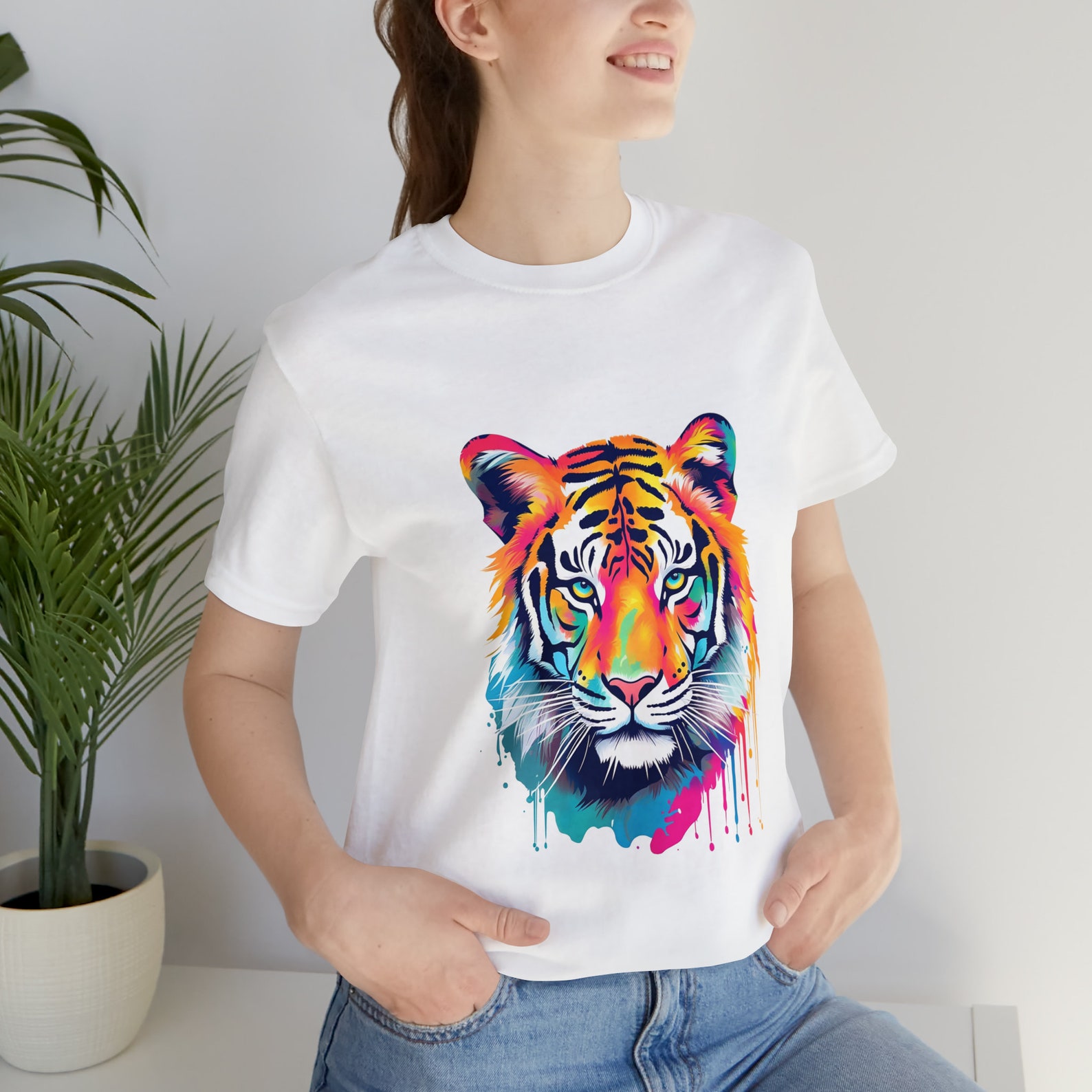Tiger T-shirt Design PNG and JPEG Digital Download for - Etsy
