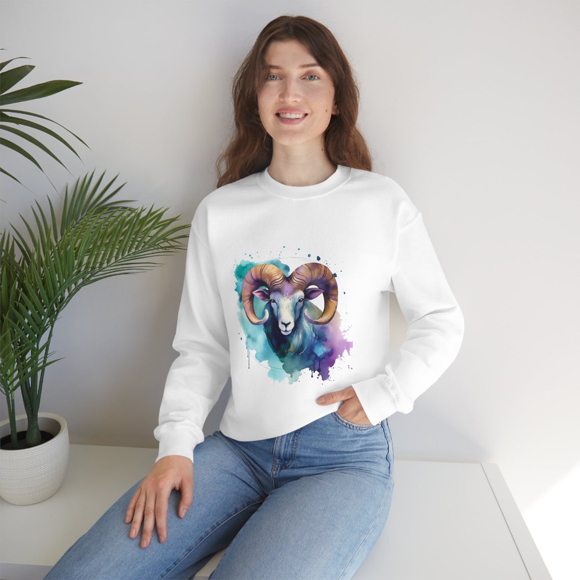Aries Zodiac PNG and JPEG Digital Download for Sublimation ...