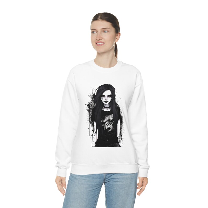 Goth Girl Design PNG and JPEG Digital Download for Sublimation - Etsy