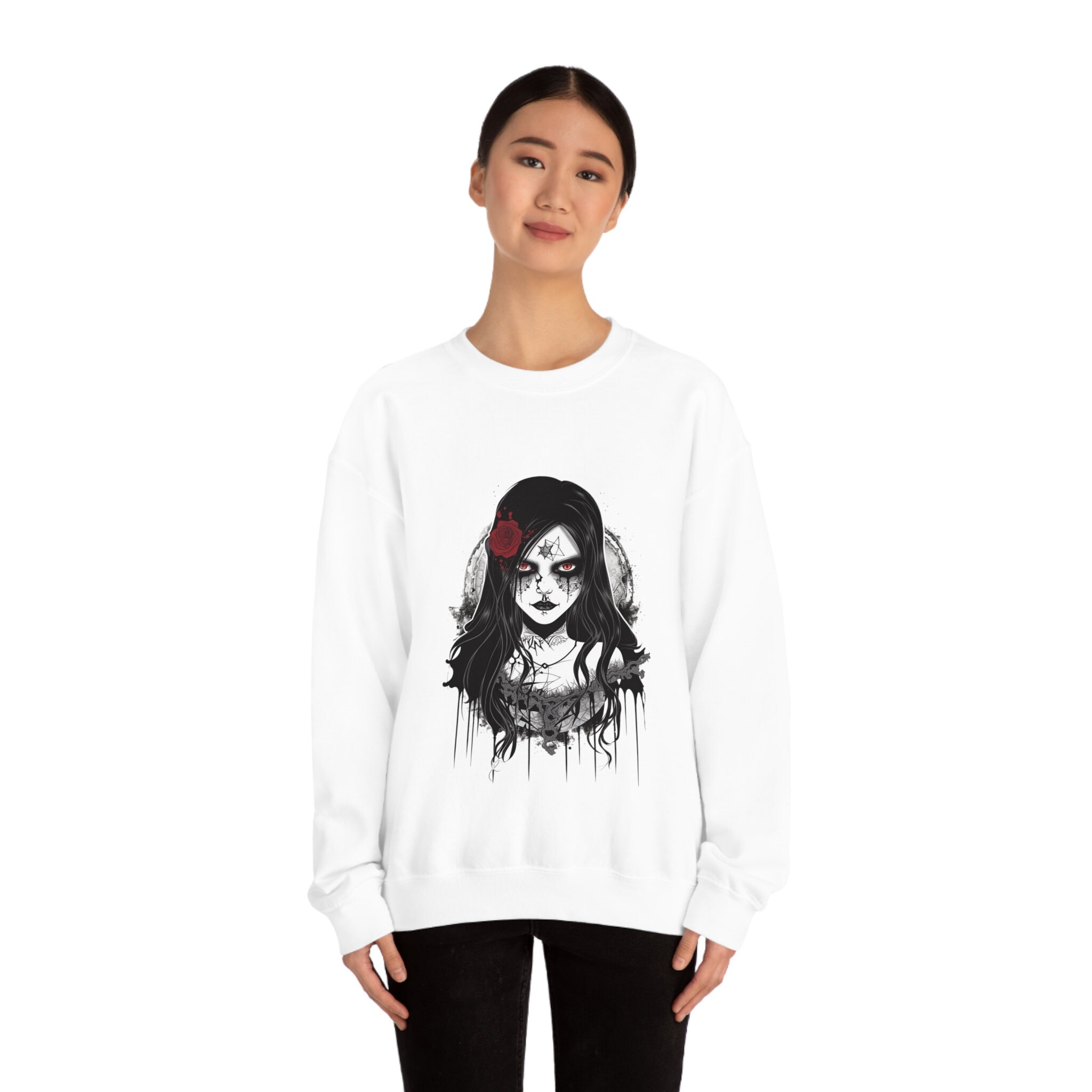 Goth Girl Design PNG and JPEG Digital Download for Sublimation ...