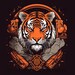 Tiger Design PNG and JPEG Digital Download for Sublimation - 300 Dpi ...