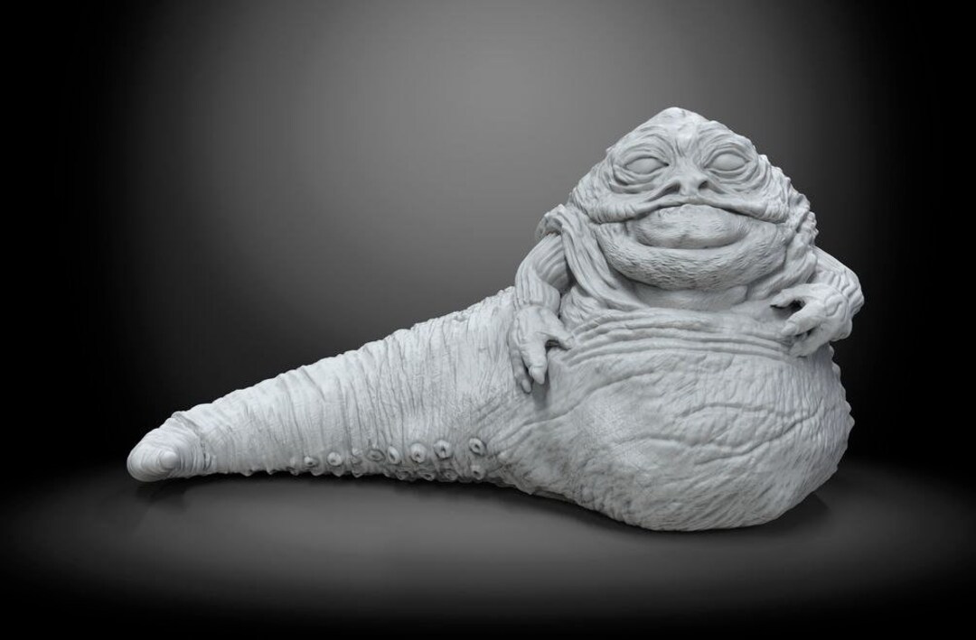 Resin Figure of Jabba With His Throne - Etsy