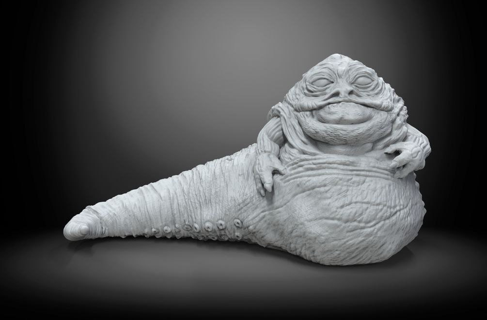 Resin Figure of Jabba With His Throne - Etsy