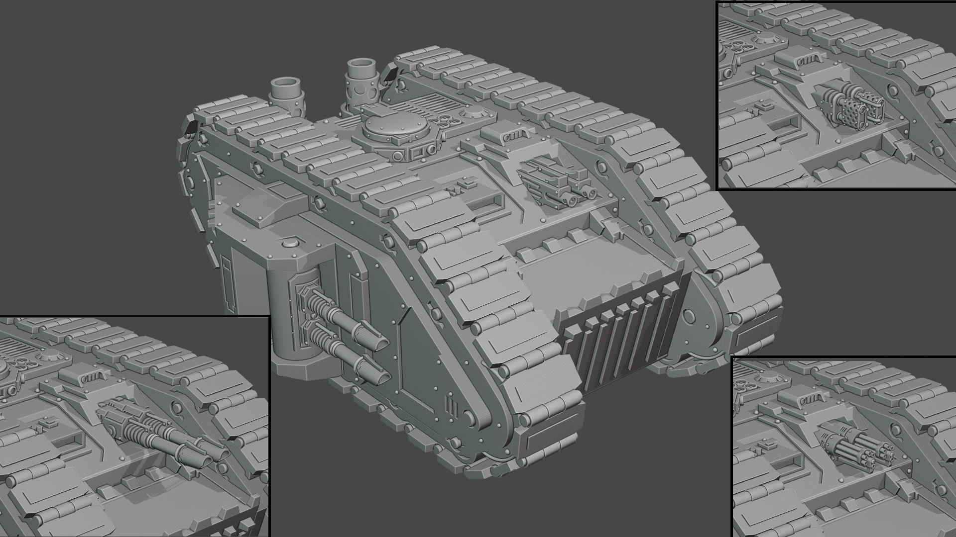 Warhammer 40k Land Raider Tank - Etsy