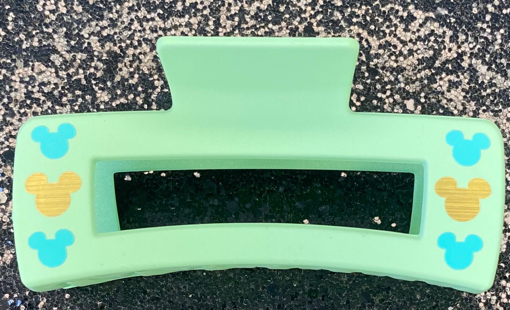 Jasmine Themed Claw Clip, Disney Claw Clip, Mickey Shape Vynil, Clips ...