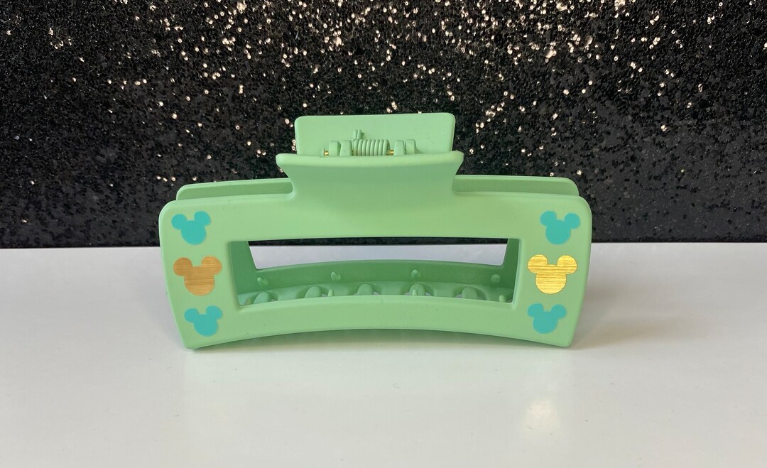 Jasmine Themed Claw Clip, Disney Claw Clip, Mickey Shape Vynil, Clips ...