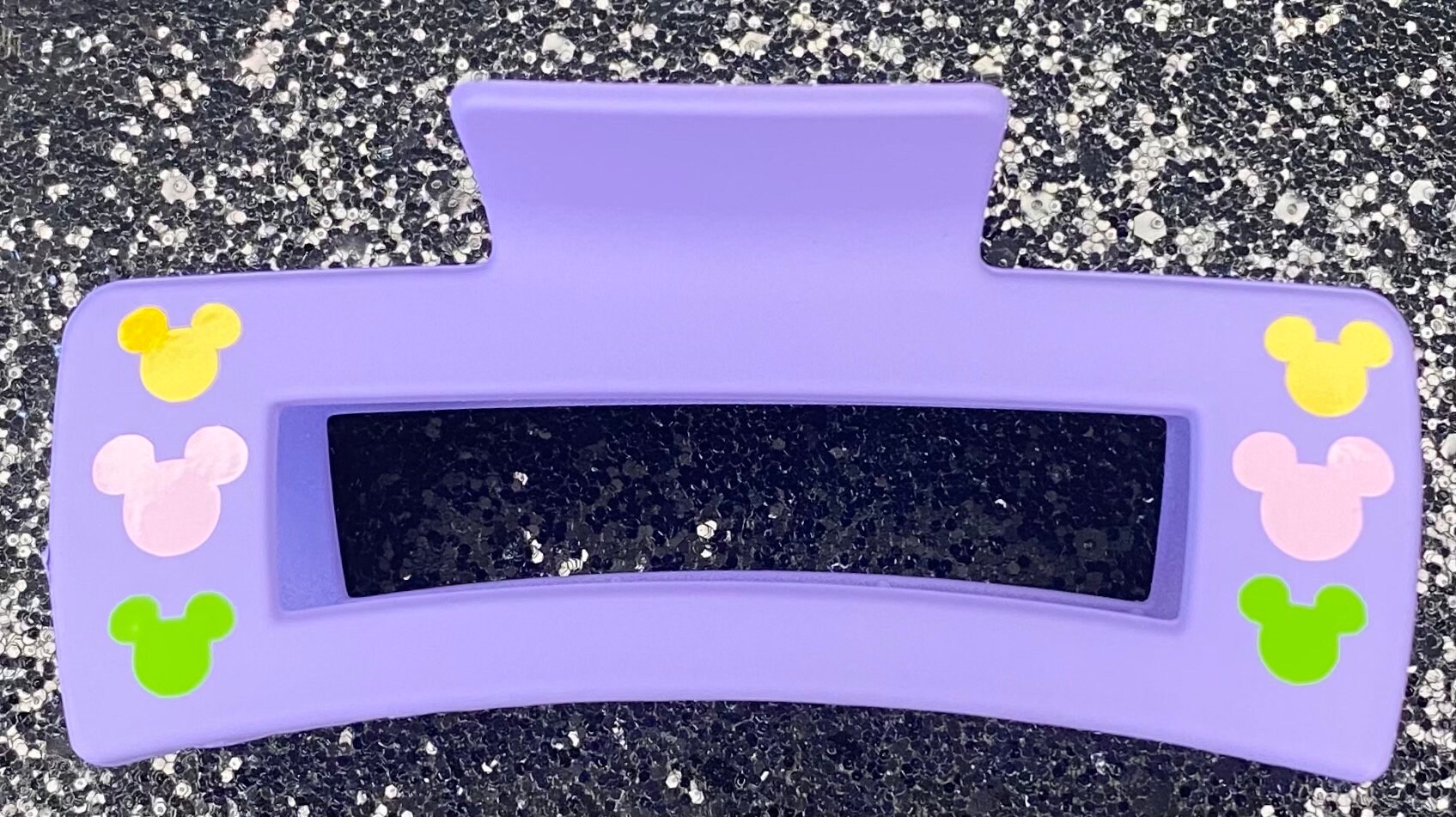 Rapunzel Themed Claw Clip, Disney Claw Clip, Mickey Shape Vynil, Clips ...