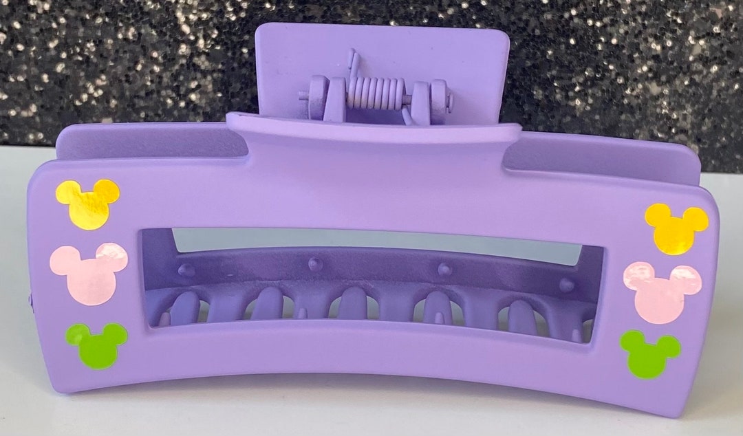 Rapunzel Themed Claw Clip Disney Claw Clip Mickey Shape - Etsy