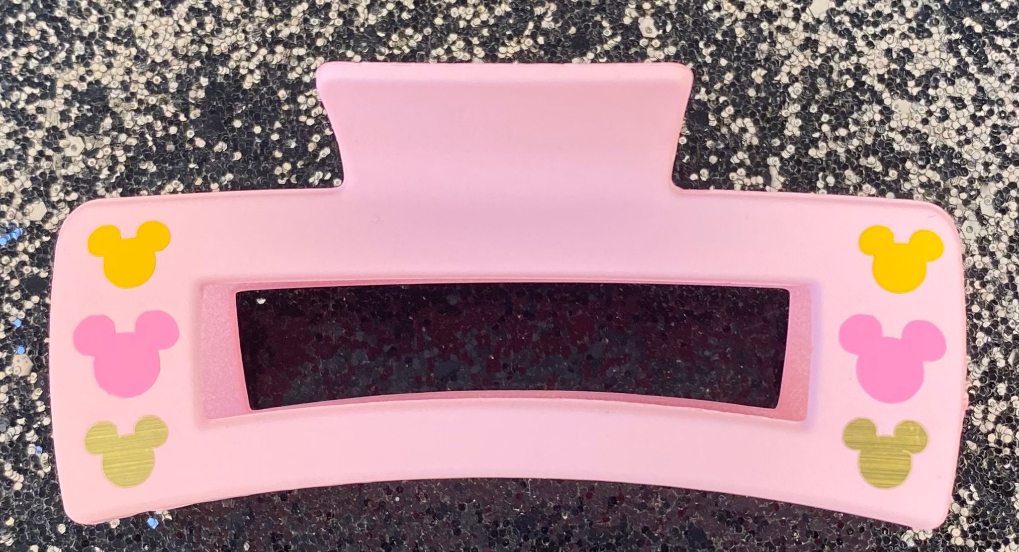 Sleeping Beauty Themed Claw Clip, Disney Claw Clip, Mickey Shape Vynil ...