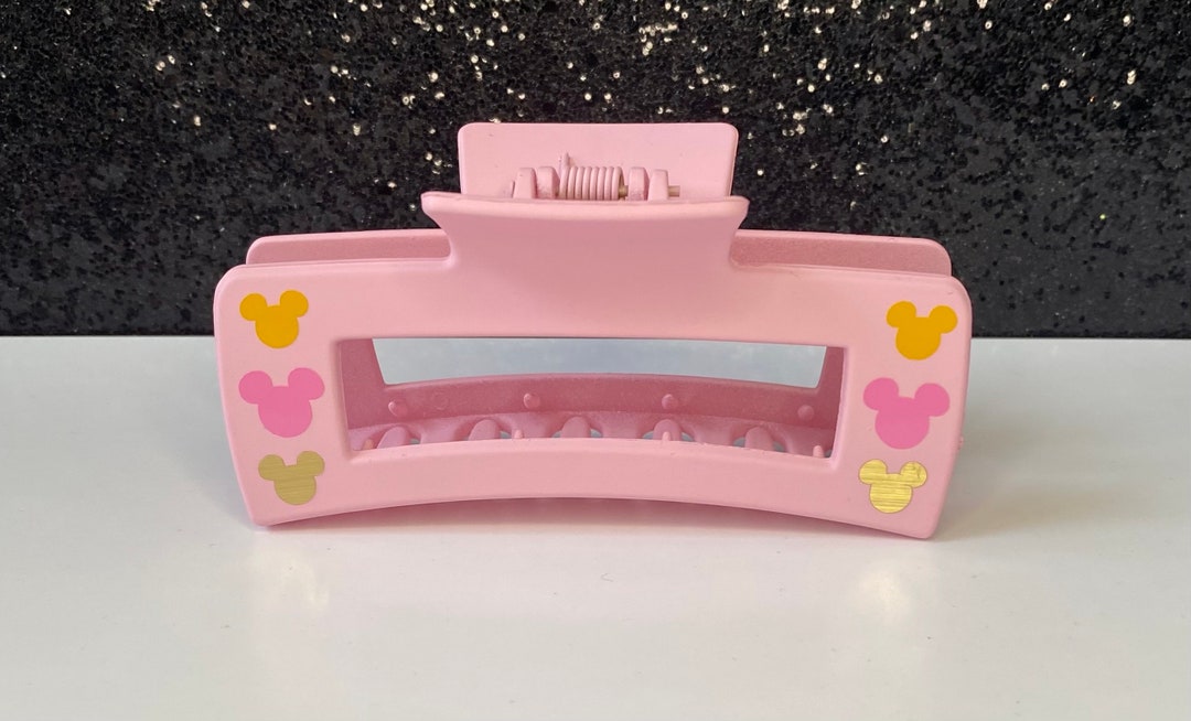 Sleeping Beauty Themed Claw Clip, Disney Claw Clip, Mickey Shape Vynil ...