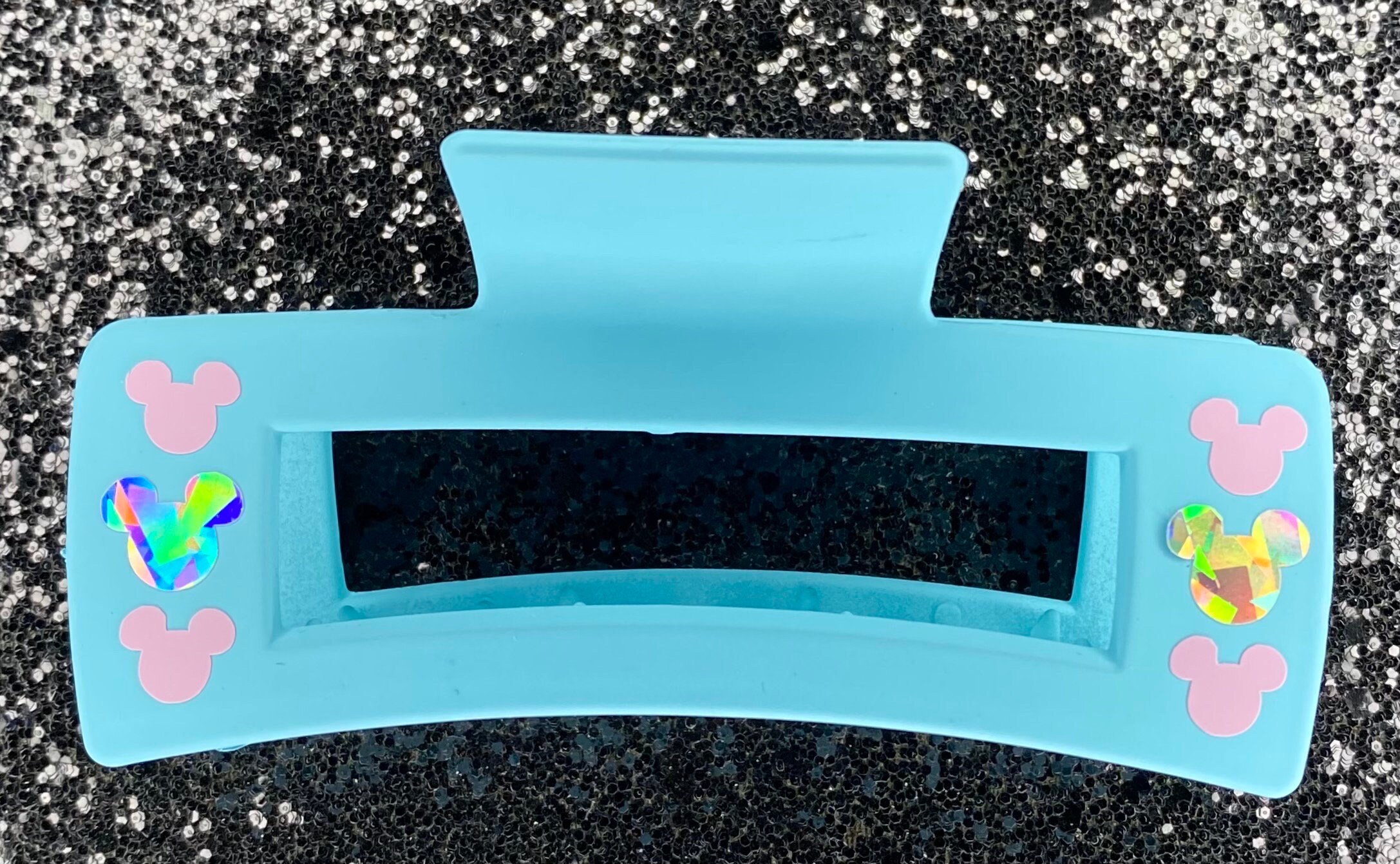 Main Street Cotton Candy Claw Clip Disney Claw Clip Mickey - Etsy