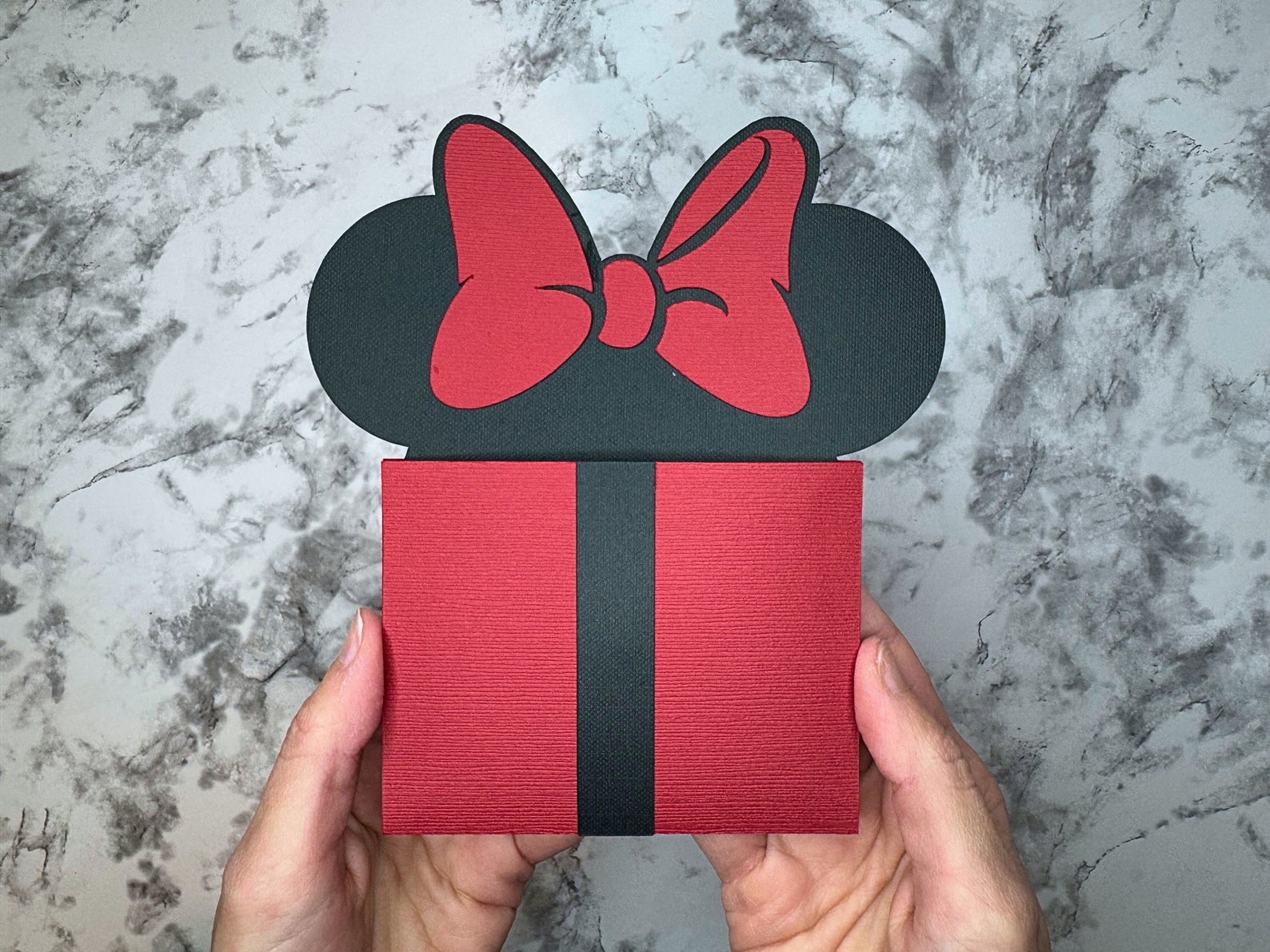 Mouse Present Gift Card Holder SVG| Gifts SVG | Gift Card Cut File ...