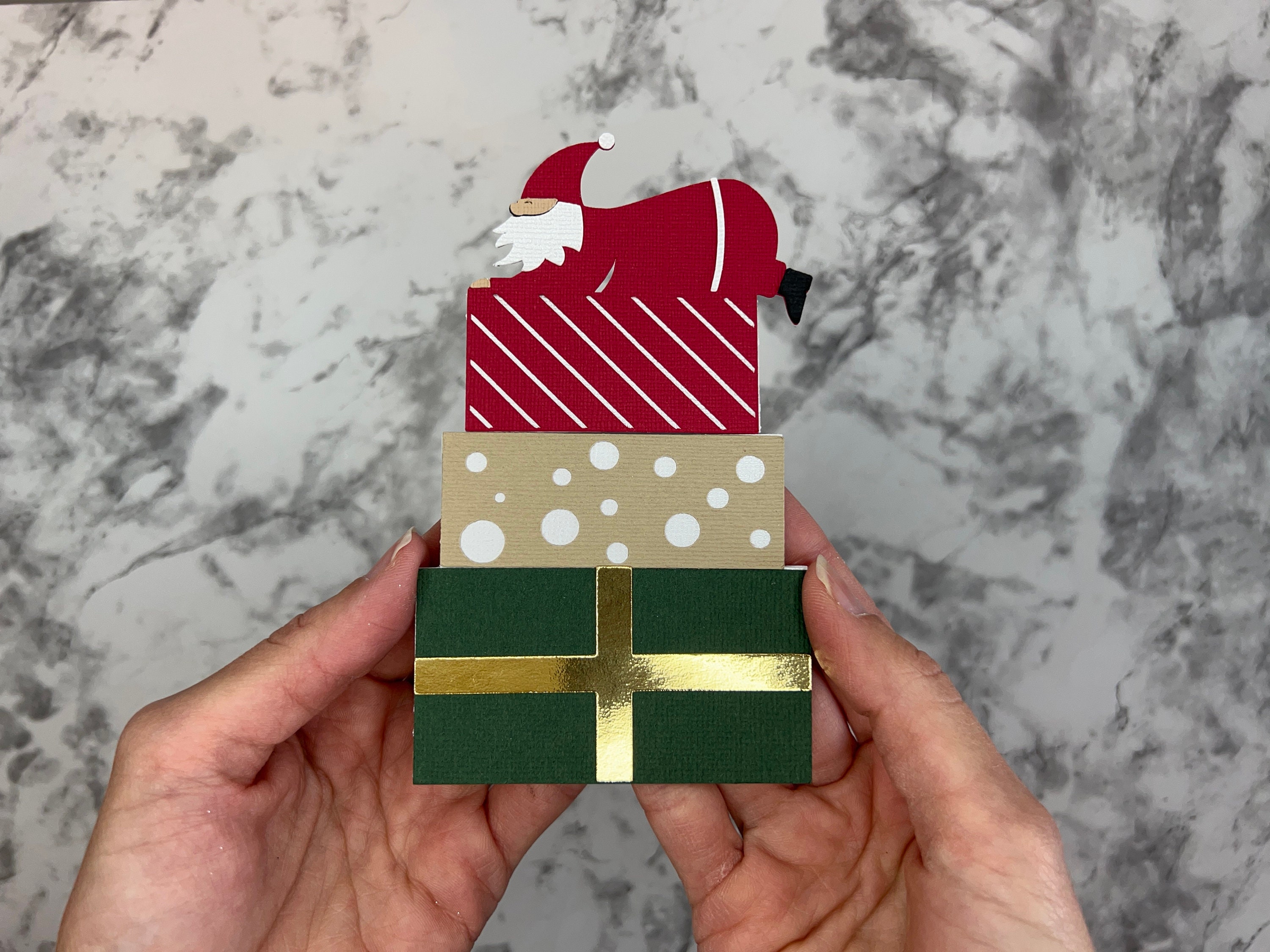 Christmas Presents Gift Card Holder SVG | Christmas SVG | Gift Card Cut ...