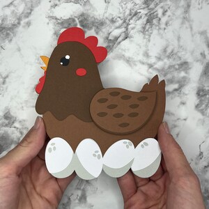 Chicken Gift Card Holder SVG DXF | Chicken Coop SVG | Chicken Template ...