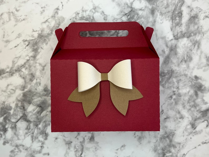 Paper Simple Bow SVG | Paper Bow Cut File | 3D Paper Bow Template ...