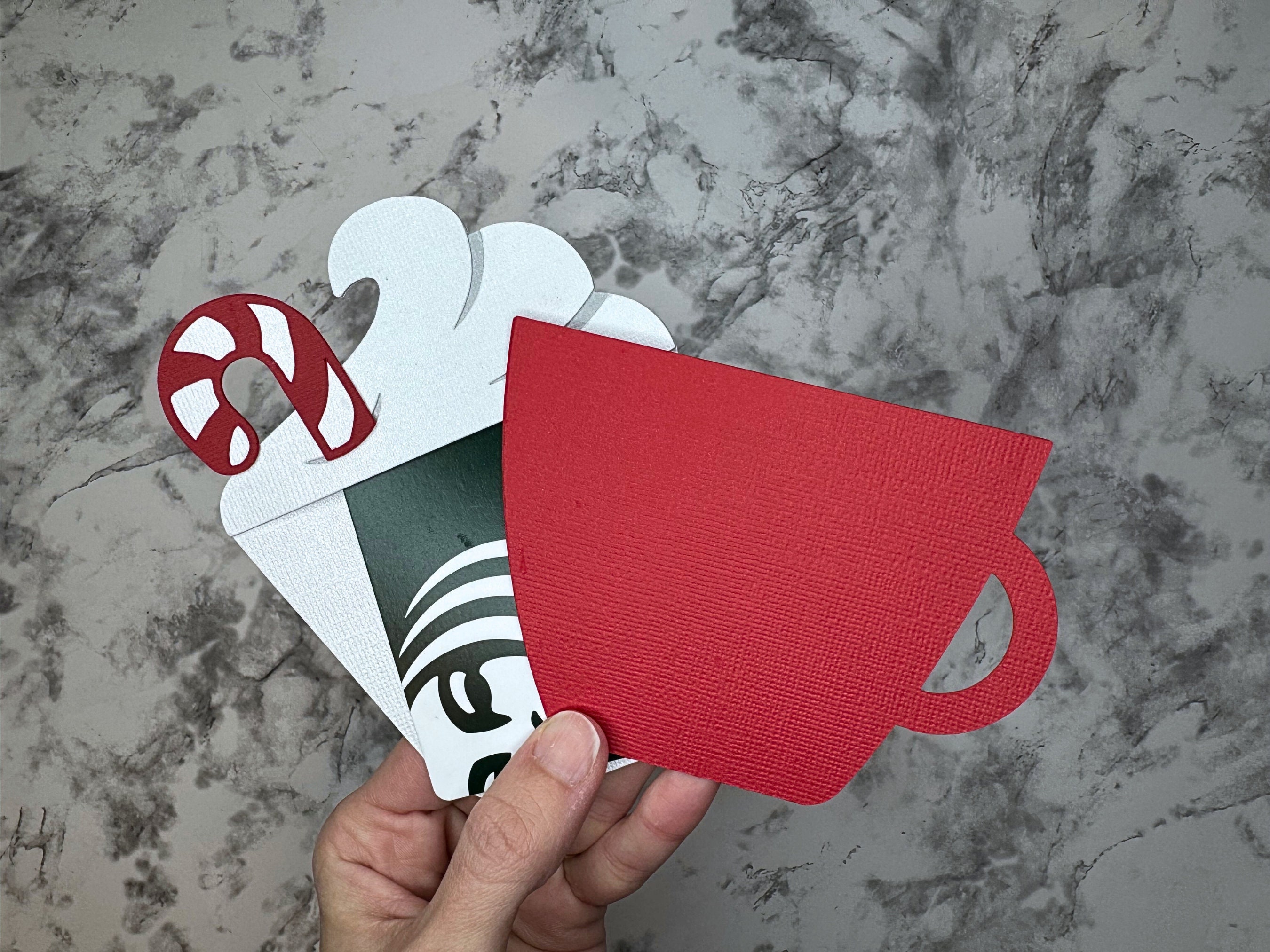 Hot Chocolate Gift Card Holder SVG | Christmas SVG | Gift Card Cut File ...