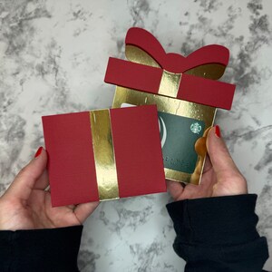 Christmas Present Gift Card Holder SVG| Gifts SVG | Gift Card Cut File ...