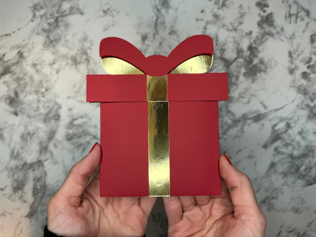 Christmas Present Gift Card Holder SVG| Gifts SVG | Gift Card Cut File ...