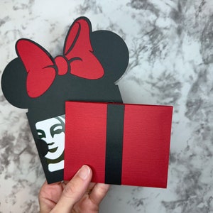 Mouse Present Gift Card Holder SVG| Gifts SVG | Gift Card Cut File ...