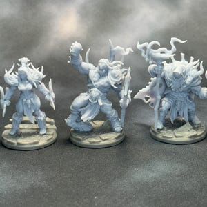 Scarland Warlords —orc Leaders Set (3 Model Set) | Command Models for ...