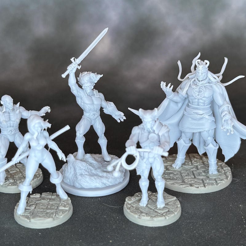 28mm Miniature Cartoon - Etsy