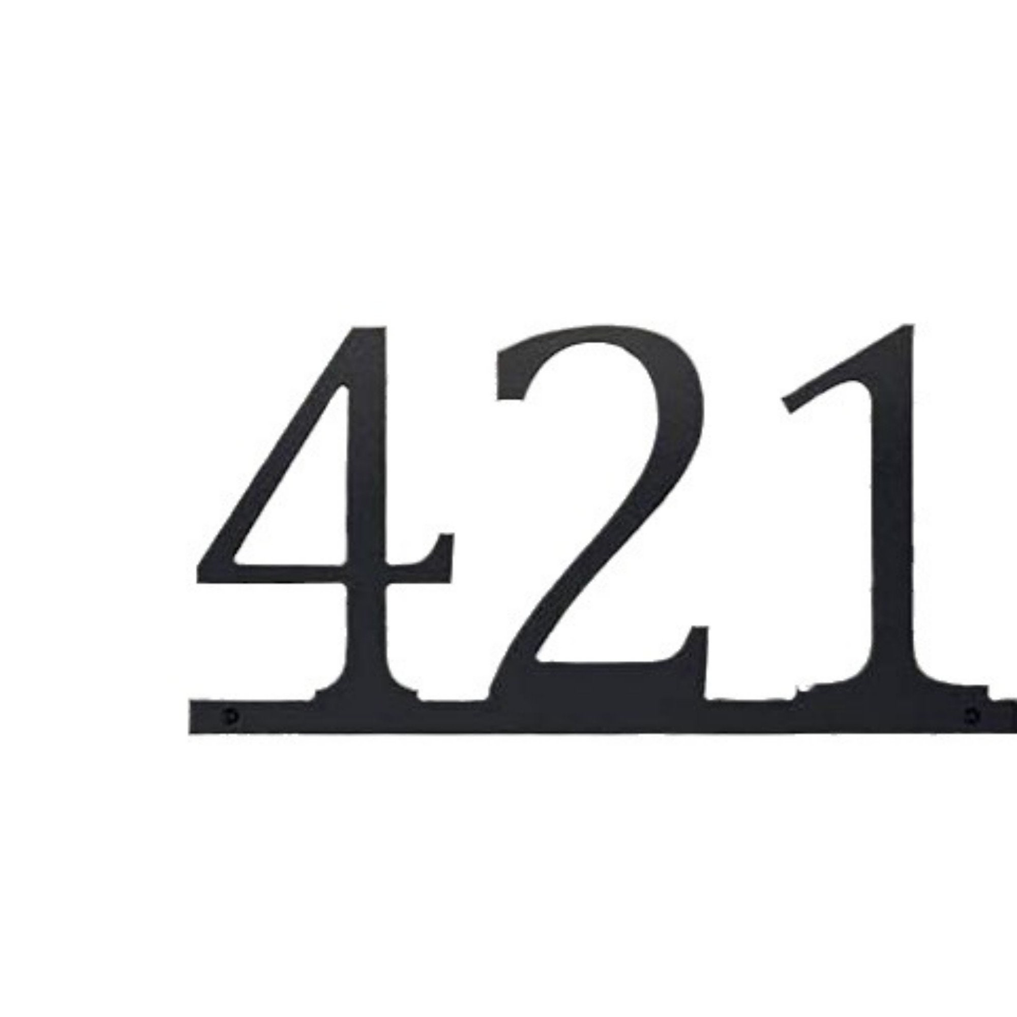 Custom Metal House Number Signs Digital Custom Room Number - Etsy