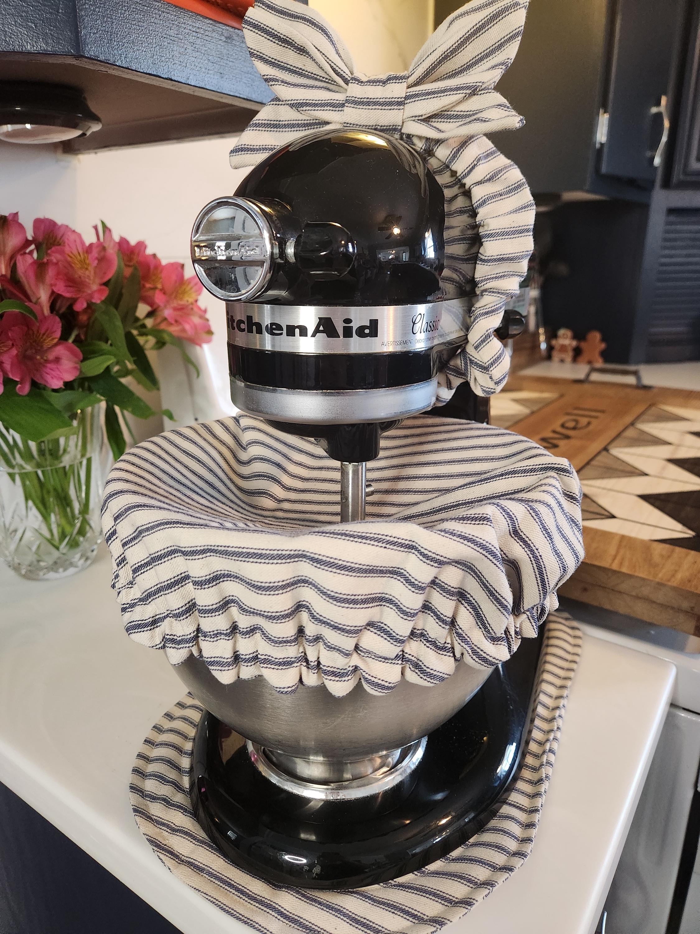 Stand Mixer Outfit, Mixing Bowl Cover With Bow and Appliance Pad ...