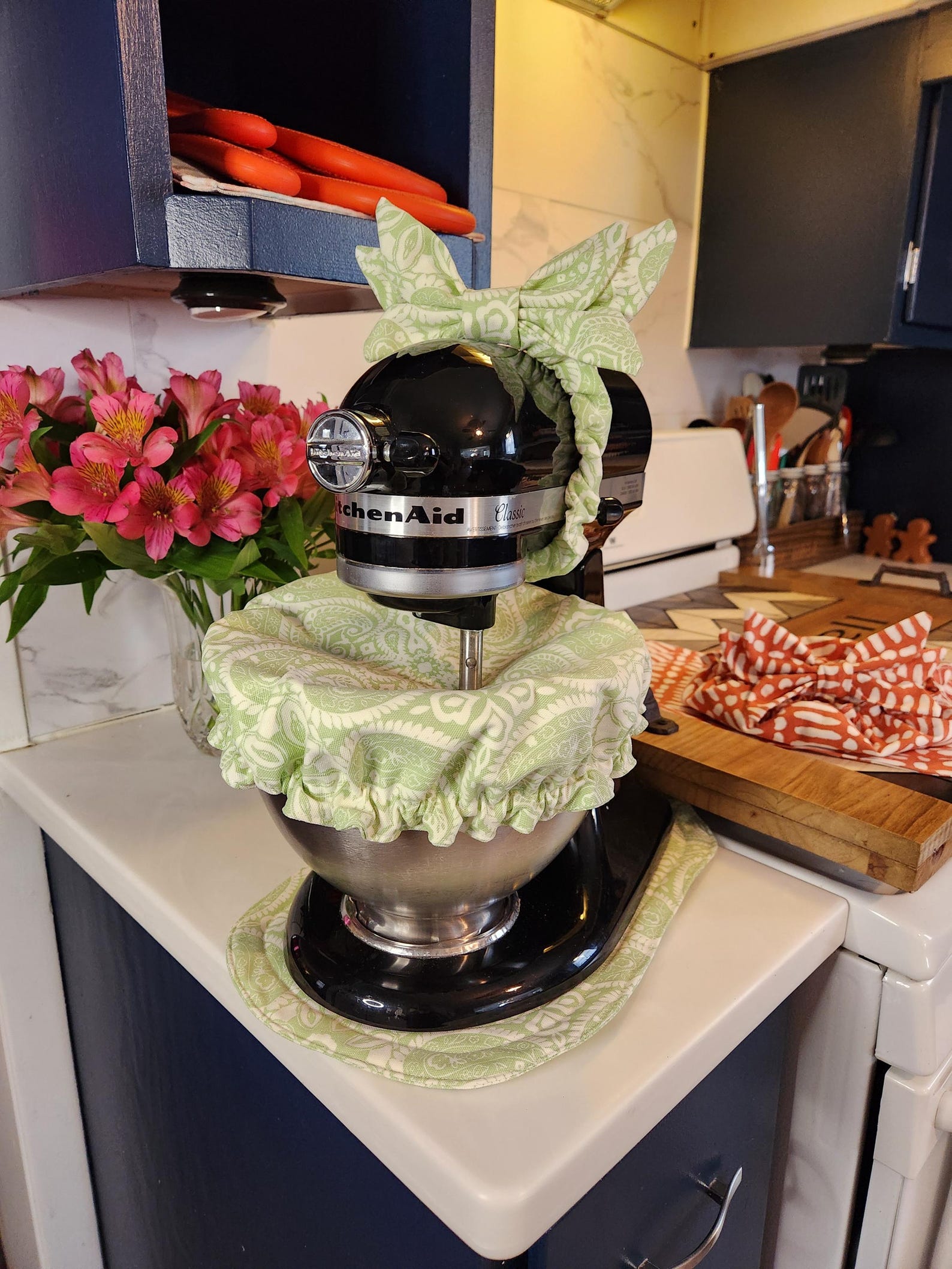 Cute Stand Mixer Outfit Set With Bowl Cover, Appliance Pad, and ...