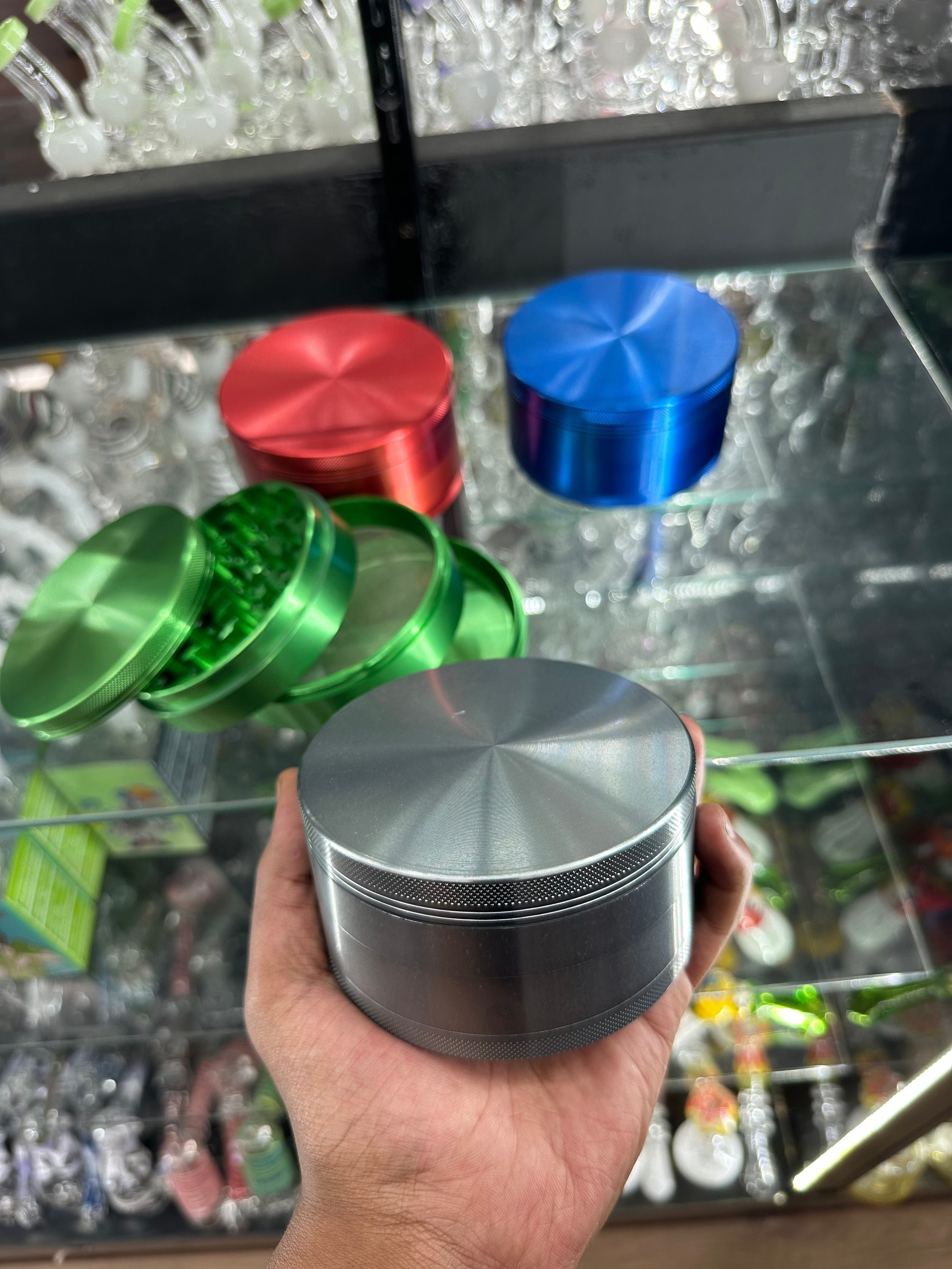 Large 4 Inch Herb Grinder Flow Grinder - Etsy