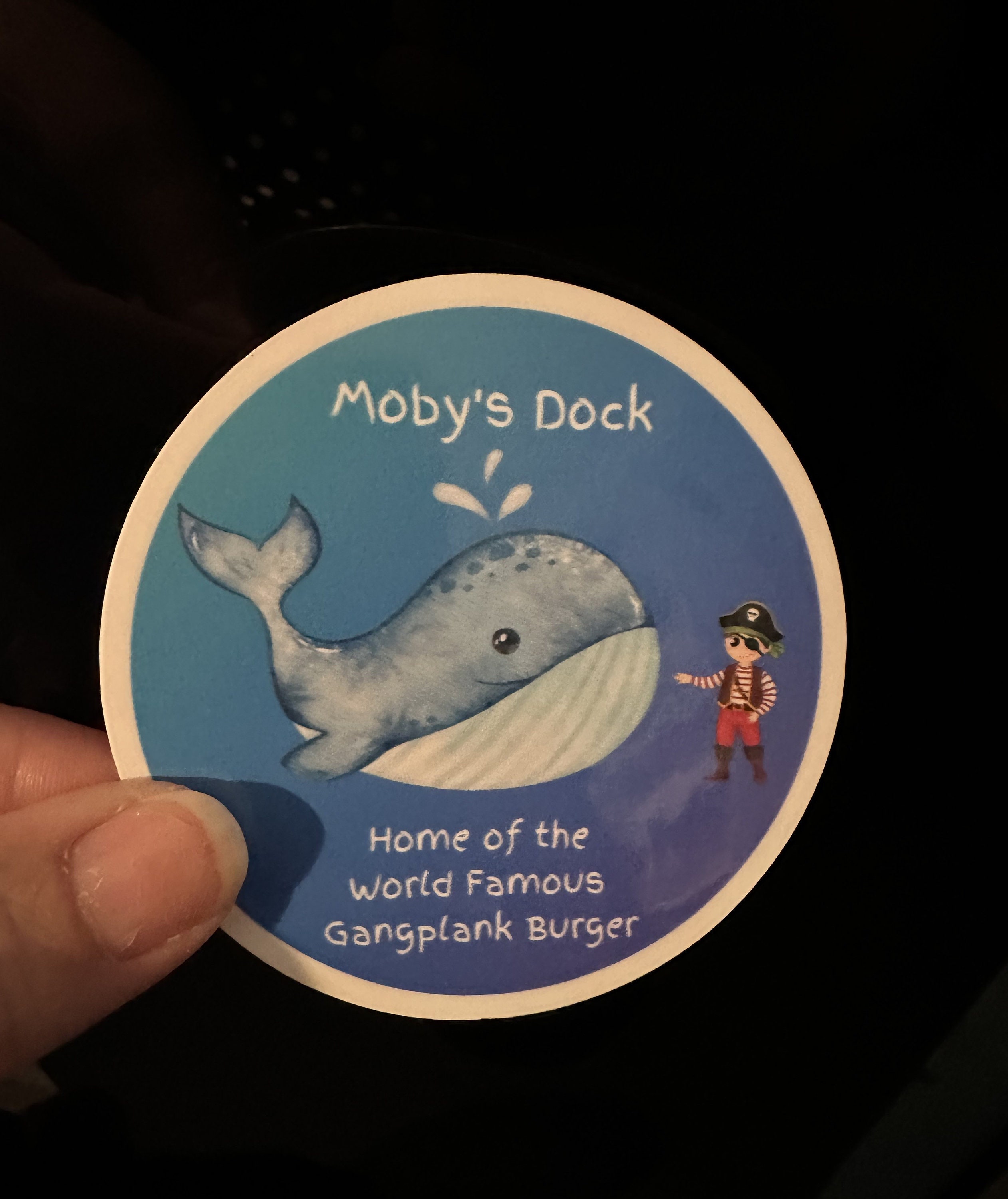 Scarecrow and Mrs. King Moby's Dock Vinyl Sticker - Etsy