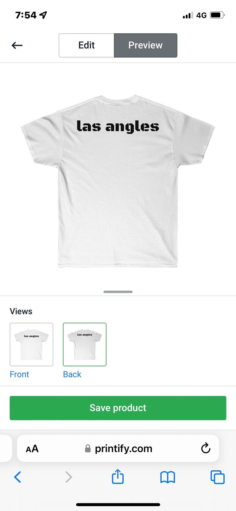 Los Angles T-shirt - Etsy