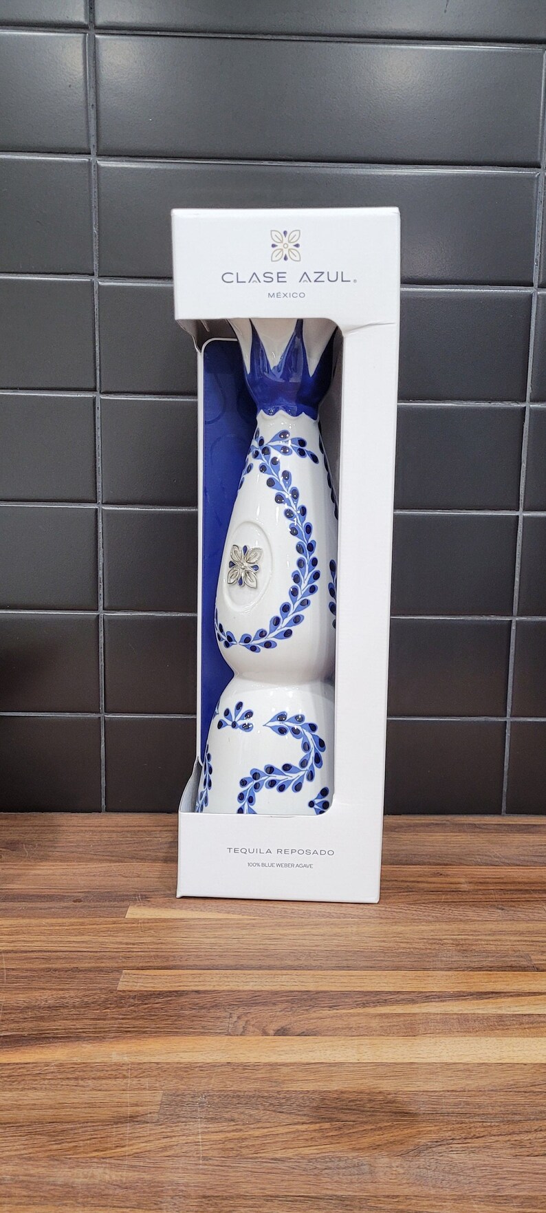 Clase Azul Tequila Reposado Empty Bottle With Box - Etsy