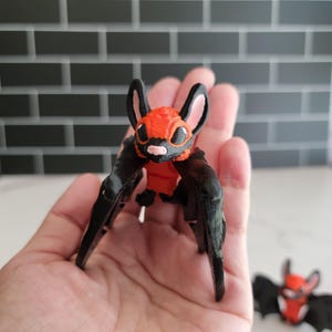 Adorable Flexi Bat - Cute Bat, Bat Toy, Halloween Bat, Bat Decoration ...