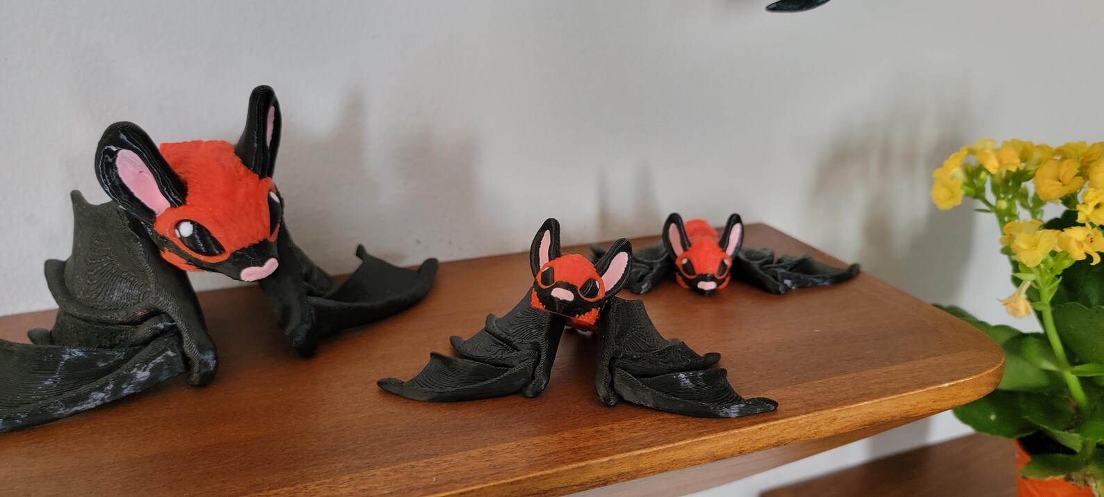 Adorable Flexi Bat - Cute Bat, Bat Toy, Halloween Bat, Bat Decoration ...